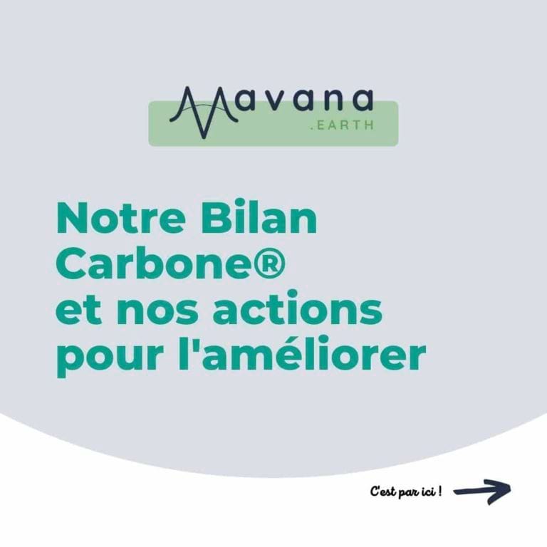 Le Bilan Carbone de Mavana - Mavana